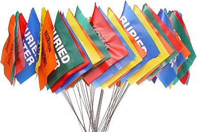 Why To Use Marking Flags And Call Before You Dig | Full Source blog