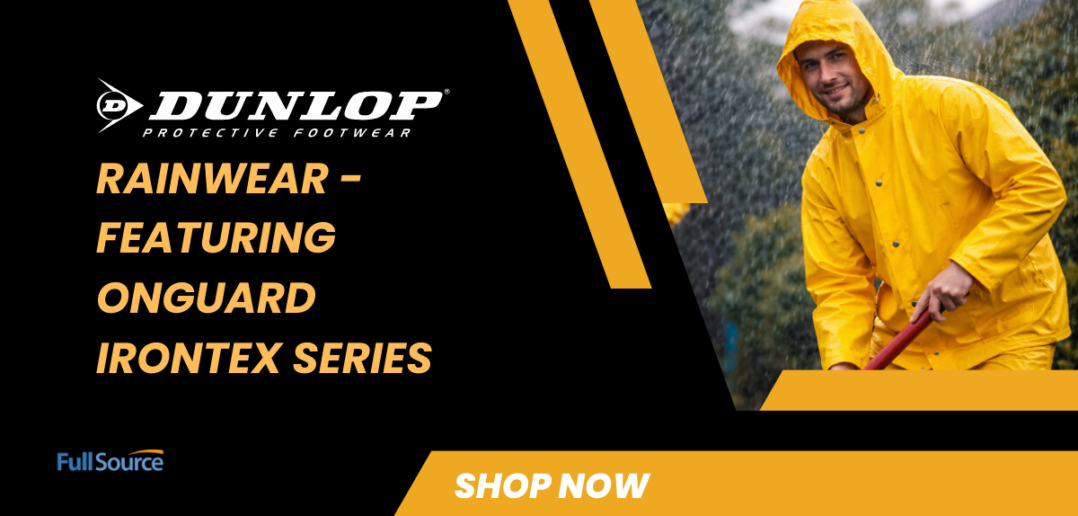 Dunlop Rainwear - Featuring ONGUARD Irontex Series - Full Source Blog